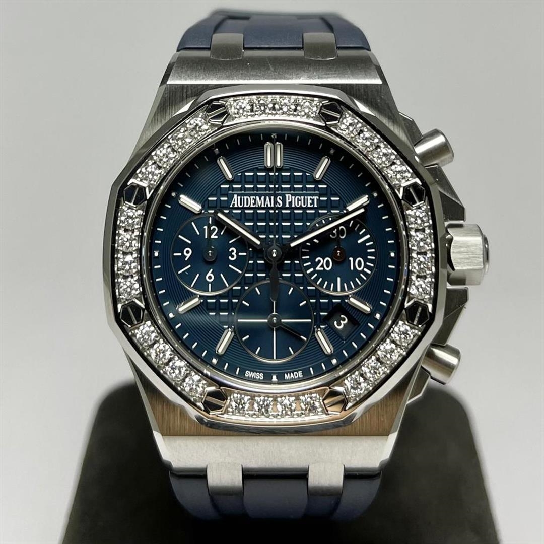 ROYAL OAK OFFSHORE 26231ST ÇELİK PIRLANTALI BEZEL 37 MM MAVİ KADRAN ...